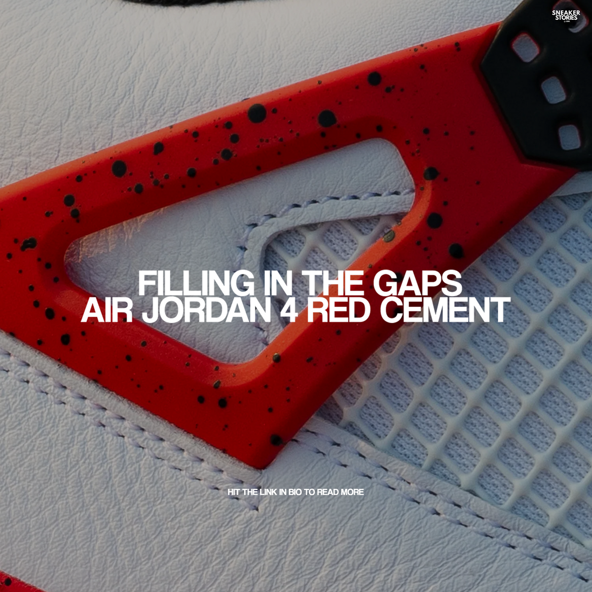 Filling in the gaps: Air Jordan 4 Red Cement – Story Cape Town