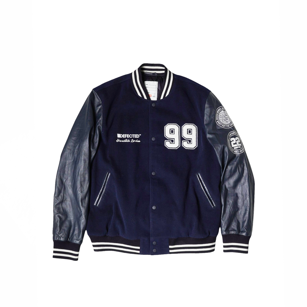 Defected Records Varsity Jacket Navy – Story Cape Town