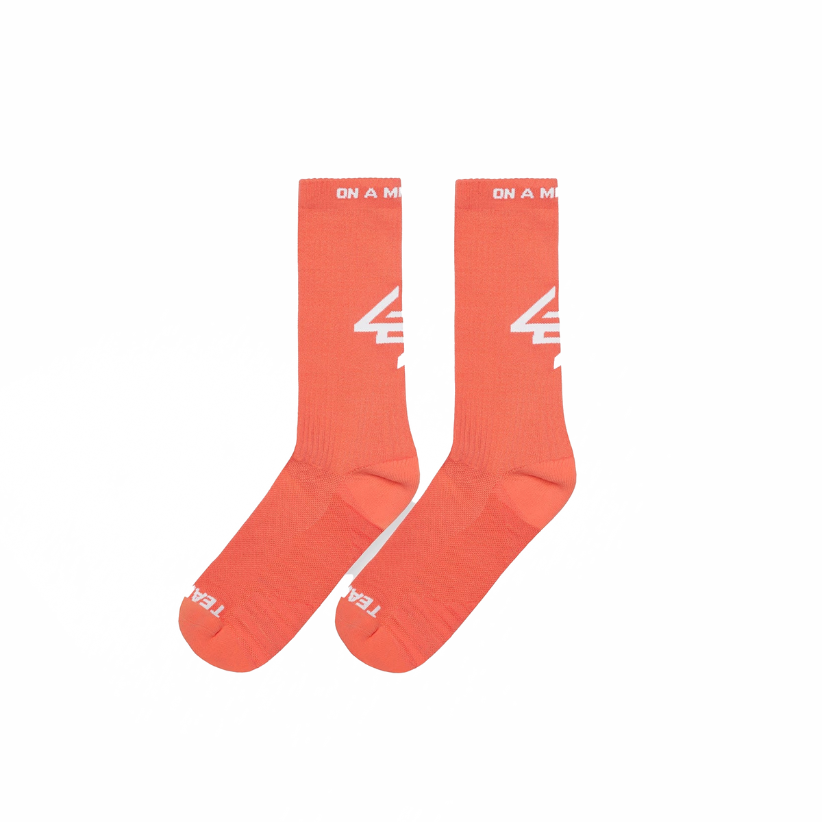 Represent 247 Logo Socks Coral Single – Story Cape Town