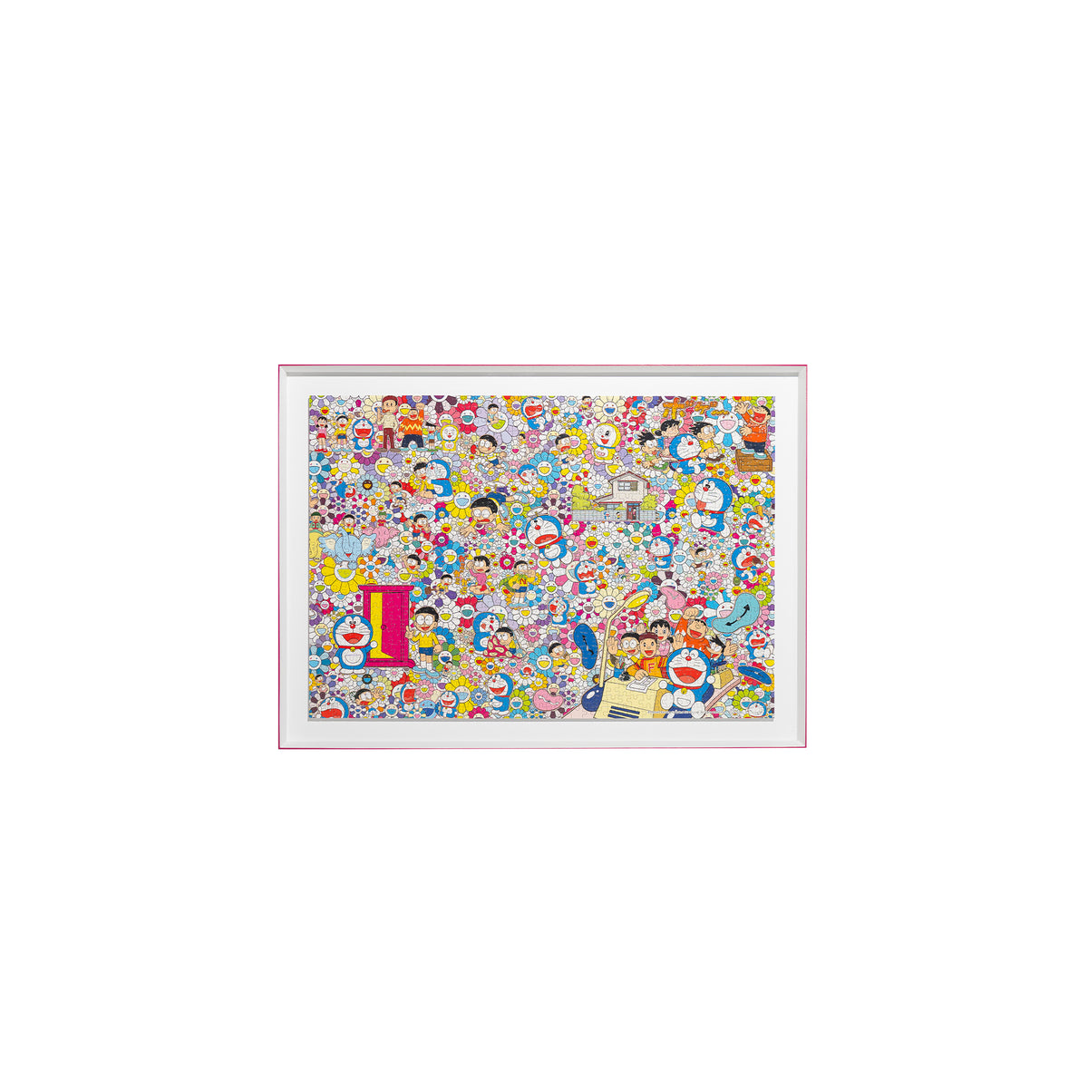 Takashi Murakami x Doraemon Jigsaw Puzzle (1,000 Pieces)(Assembled & F ...