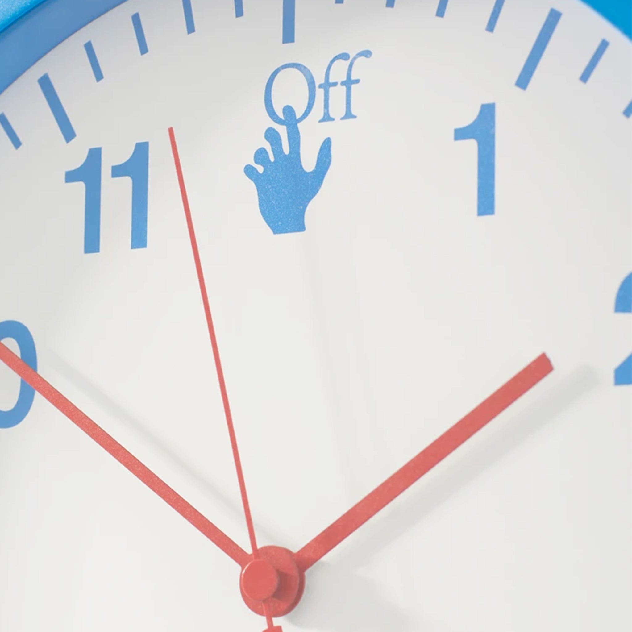 OFF-WHITE Wall Clock Matte Blue – Story Cape Town